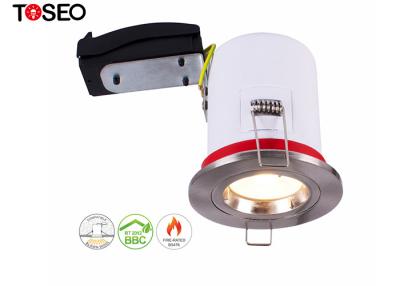 China White Recessed Fire Rated Downlights GU10 Die Casting Alu BBC Standard for sale