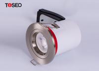 China White Recessed Fire Rated Downlights GU10 Die Casting Alu BBC Standard for sale