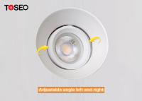 China Trimless Anti Glare LED Downlight 7W GU10 220-240V Die Cast Aluminum 125mm for sale