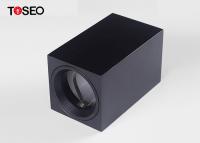 China Black GU10 Cylindrical Square Surface Mounted Downlight 70x70xH115mm for sale