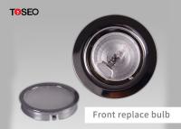 China G4 Brushed Chrome Cabinet Light 69mm 12V AC220-240V Recessed Downlight for Wall Cabinet for sale