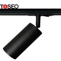 China 240V Surface Mounted LED Track Lighting 60x130mm Pure Aluminum Gallery Spot Light for sale