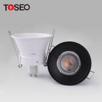 China 82mm Recessed 5W 6W 7W LED Anti Glare Downlight Fixture GU10 GU5.3 220V for sale