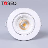 China 100mm Die Cast Aluminum Adjustable Recessed Downlight GU10 12V AC220-240V RoHS for sale