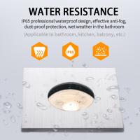 China IP65 Waterproof Bathroom Ceiling Spotlight 84x84mm AC 220-240V Anti Glare LED Downlight for sale