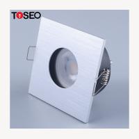 China IP65 Waterproof Bathroom Ceiling Spotlight 84x84mm AC 220-240V Anti Glare LED Downlight for sale