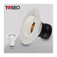 China Anti Glare Round Trimless Recessed Down Light 80mm Cutout 12V-220V for sale