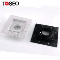 China AC 220-240V 5W Anti Glare Square Trimless Recessed Downlight 125x125mm for sale