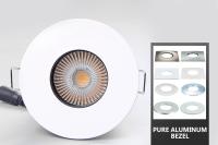 China Trim Cover Changeable Dimmable LED Spotlights Fire Rated Anti Glare for sale