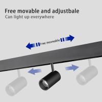 China 48V 15W Adjustable Magnetic Track Light Spotlight 3000K 4000K 5000K 3 Years Warranty for sale