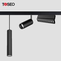 China Pure Aluminum LED Track Spotlight 9watt 12watt Surface Mounted for sale