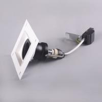 China Adjustable Square Trimless Downlights Recessed Anti Glare Spotlights for sale