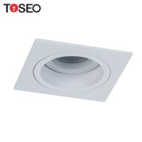 China IP20 Anti Glare MR16 Recessed Downlight 92x92mm 12V 220V-240V Die Cast Aluminum for sale