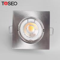 China Fixed Die Casting Aluminum Downlight , Square LED Recessed Downlight Fixtures for sale