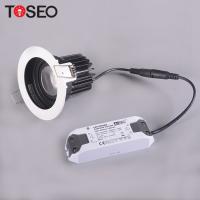 China Adjustable 10W Round LED Downlight Dimmable 220-240V 90mm Cutout for sale