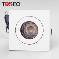 China IP20 Wifi Dimmable LED Downlights Recessed Square Recessed Spotlight for sale