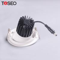 China Asymmetric Round Dimmable LED Downlights Anti Glare Recessed for sale
