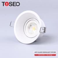 China Die Cast Aluminum 5W 7W Round Recessed Downlight Anti Glare 80mm Cutout GU10 for sale