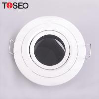 China Gu5.3 Round Bathroom Ceiling Downlights Aluminium 81xH54mm White for sale