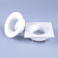 China Square Anti Glare Fire Rated Downlight GU10 Diecast Aluminium 75mm Cutout IP65 220V-240V for sale