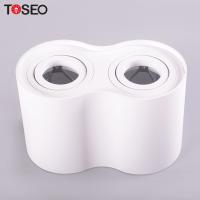 China Surface Mounted LED Downlight Double Head Adjustable Spotlight 220V GU10 180x100mm for sale