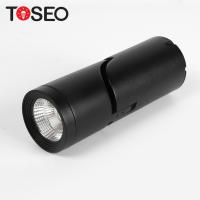 China Black Surface Mounted Downlight Adjustable 90 Degree 10W Bathroom Ceiling Spotlights for sale