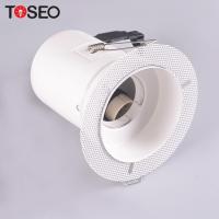 China 85mm Cut Out Trimless Recessed Downlight 220V Pressing Metal Anti Glare LED Downlight for sale