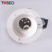 China 85mm Cut Out Trimless Recessed Downlight 220V Pressing Metal Anti Glare LED Downlight for sale