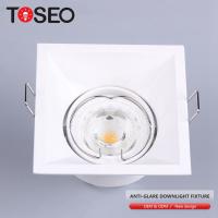 China 90mm Square 7W LED Recessed Anti Glare Downlight Die Cast Aluminum 220V for sale