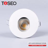 China Die Cast Aluminum Anti Glare Recessed Downlight 5W 6W 7W 89mm 72mm Cutout for sale