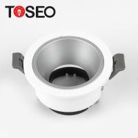 China Deep Cup Anti Glare LED Downlight 70mm Cut Out 12V 220V Die Cast Aluminum Recessed Light for sale