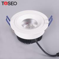 China Round 92mm Dimmable LED Downlights 10 Wattage For Meeting Room for sale