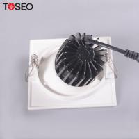 China TOSEO 10W COB LED Recessed Downlight Anti Glare WiFi Dimmable 100mm Cutout 220V-240V for sale