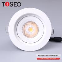 China White Recessed LED Downlight 83mm Cut Out 11W AC 220-240V for Living Room for sale
