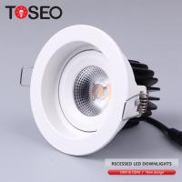 China White Recessed LED Downlight 83mm Cut Out 11W AC 220-240V for Living Room for sale