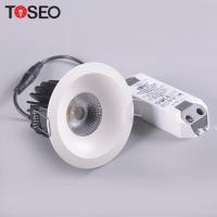 China 6000k White Deep Recessed LED Downlight 10W 38° Beam angle For Home for sale