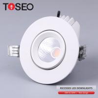 China Adjustable LED Ceiling Spotlights 2700k 3000k 4000k White RoHS Approved for sale