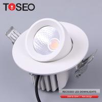 China Adjustable LED Ceiling Spotlights 2700k 3000k 4000k White RoHS Approved for sale