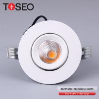 China Adjustable LED Ceiling Spotlights 2700k 3000k 4000k White RoHS Approved for sale