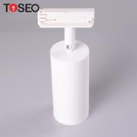 China Pure Aluminum Recessed Ceiling Spotlights 90 Degree Track Lights GU10 220-240V IP20 for sale