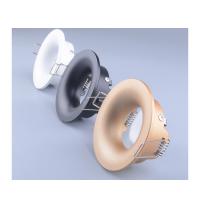 China IP65 Black White Bathroom Ceiling Spotlights AC 220-240V 85mm Anti Glare LED Downlight for sale