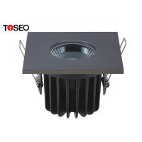 China Golden Dimmable Ceiling Recessed LED Downlight , Recessed Square IP65 Fire Rated Downlights for sale