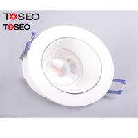 China IP20 White Adjustable Aluminium Ceiling Downlight 5w AC 220-240V for sale