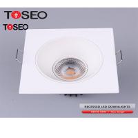 China 10W IP 20 Square Smart Home LED Light Anti Glare White Ceiling Downlights for sale