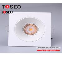 China 10W IP 20 Square Smart Home LED Light Anti Glare White Ceiling Downlights for sale