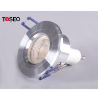 China Round Recessed Aluminium Ceiling Downlight 79mm 3W 5W 6W 7W GU5.3 GU10 for sale