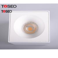 China Modern Surface Mounted Downlights GU10 AC 220-240V White / Black for sale