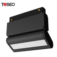 China Dimmable LED Magnetic Track Light 6W 12W 48V Black 3 Year Warranty for sale