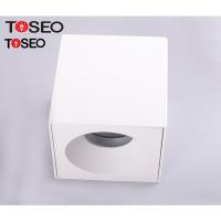 China Modern Surface Mounted Downlights GU10 AC 220-240V White / Black for sale