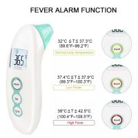 China LCD Display Digital Forehead Body Infrared Thermometer For Baby Or Adult Needs for sale